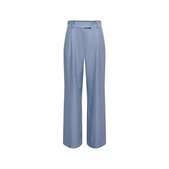 Only Only, Femme, Pantalons, Bleu, Taille: 36 FR L32 Wide Leg Pantalons