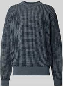 Boss Orange by Hugo Boss Strickpullover mit Rundhalsausschnitt Modell Agolan