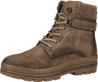 Tom Tailor Tom Tailor Damen 9090701 Halblange Stiefel, Taupe, 39 EU