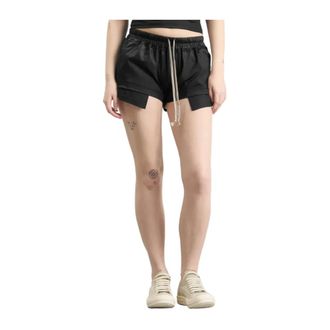 Rick Owens Femme, Shorts, Noir, Taille: 38 FR FOG Boxers