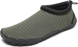 Mishansha Chaussure Aquatique Homme Femme Chaussures deau Respirant Antidérapant Chausson de Plage pour Mer Piscine Riviere Natation Canyoning Voile, Vert, 45 E