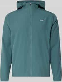 Nike Trainingsjacke mit Logo-Print und Stehkragen