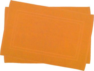 Julie Julsen 2er Pack 50 x 80 cm Badvorleger in Premium Qualität 900 gm2 in aktuellen Farben und 4 Größen aus Baumwolle Badematte Badteppich Duschvorleger Design D