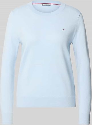Tommy Hilfiger Regular Fit Strickpullover aus Baumwoll-Mix