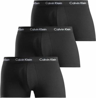 Calvin Klein Low Rise Boxershorts Pack - - Underwear - Herren - Schwarzk - L