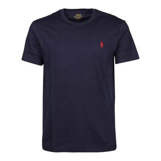 Polo Ralph Lauren Casual Baumwoll-T-Shirt - - Tops - Herren - Blau - M
