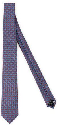 Au Printemps Paris Cravate &agrave; motif en soie