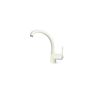 Elleci Po. Colore Del Prodotto: Bianco, Materiale Del Rubinetto: Granitek, Controllo Del Flusso DAcqua: Leva Sanitaria. Altezza (max): 29 Cm, Altezza Sopra L