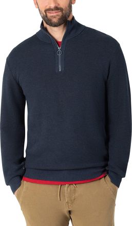 Timezone Herren Basic Troyer Pullover, total Eclipse, XL