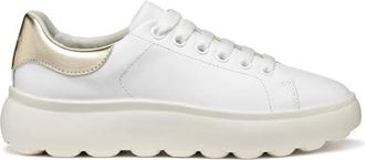 Geox D SPHERICA EC4.1 Baskets pour Femme Blanc Taille 38 EU, Blanc., 38 EU