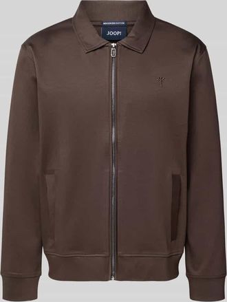 Joop Sweatjacke mit Logo-Stitching Modell Ricardio