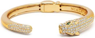 Nialaya Vergoldetes Armband mit Diamanten