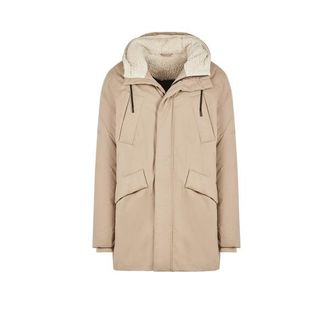 Saison 1865 Parka en coton et sherling