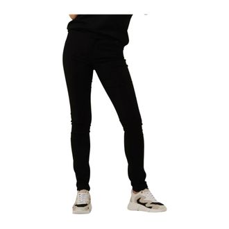 Minus Schwarze Carma Hosen Damen - - Trousers - Damen - Schwarzk - 2XL