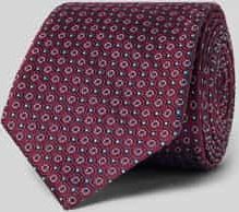 Willen Krawattenfabrik Krawatte aus reiner Seide mit Label-Detail