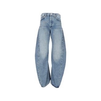 A Gold E Spiral Jean (Weightless) - - Jeans - Damen - Blau - W26