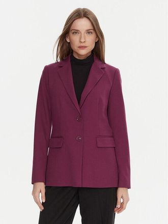 Benetton United Colors Of Benetton Sakko 2L4HDW02W Violett Slim Fit