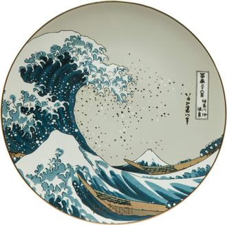 GOEBEL Die Welle, Hokusai,Wandteller, Wand Teller, Dekoteller, Dekoration, Porzellan, 66489411