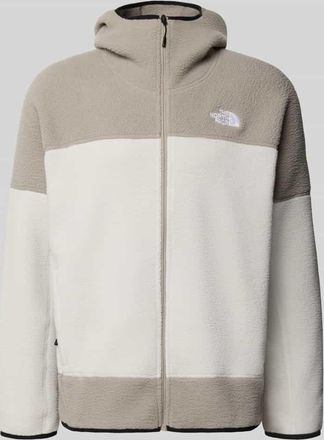 The North Face Fleecejacke mit Kapuze und Logo-Stitching
