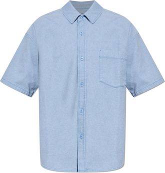 American Vintage Homme, Chemises, Bleu, Taille: M/L Pusway Shirt