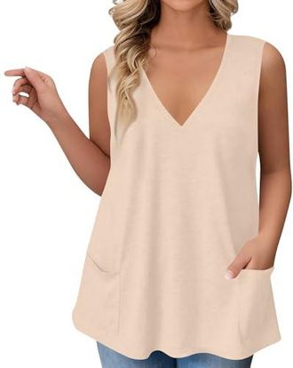 Generic Debardeur Femme Chic et &eacute;l&eacute;gant Chemisier sans Manche R&eacute;tro D&eacute;bardeur Crop Top Ete Haut Sexy Chic et Elegant Caraco Vetement Femme Ete Tee Shirt sans 