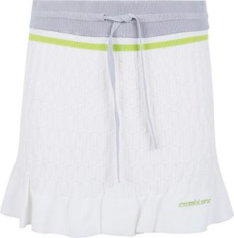 Casablanca Femme, Jupes, Blanc, Taille: 42 FR Tennis Mini Skirt