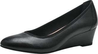 Tamaris Damen Pumps Leder schwarz 40