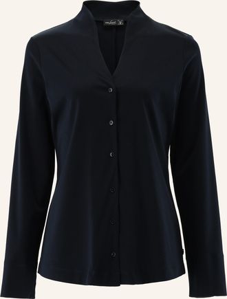 van Laack Van Laack Bluse Modern Fit blau