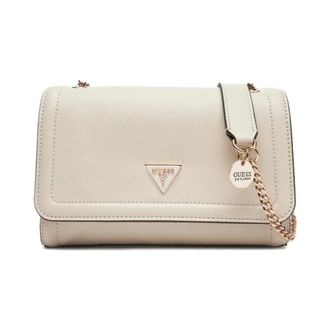 Guess Femme, Sacs, Beige, Taille: ONE Size Sac &agrave; bandouli&egrave;re convertible Noelle II
