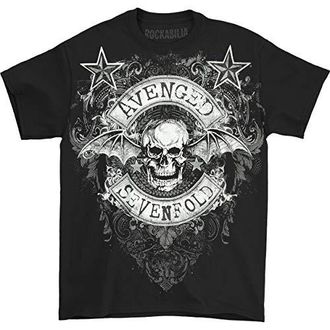 Bravado Avenged Sevenfold - Stars Hommes Flourish T-Shirt en Noir, X-Large, Black
