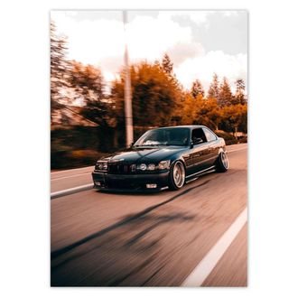 Generic Foto-Poster, Wanddekoration, 50 x 70 cm, Motiv: Great Car M Power Nr. H5843M_PL1H
