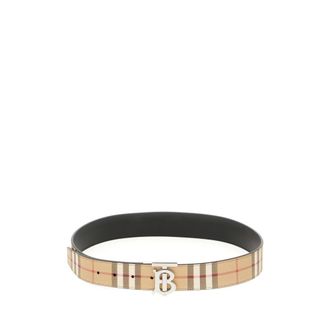 Burberry Homme, Accessoires, Beige, Taille: 105 CM Cinture Belt