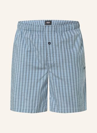 HUGO BOSS Schlafshorts Chris blau