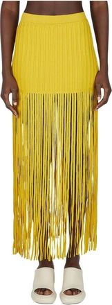 Simon Miller Femme, Jupes, Jaune, Taille: 36/38 FR Twizz Skirt