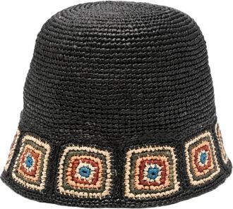 Ibeliv Femme, Accessoires, Noir, Taille: ONE Size Woven Hat