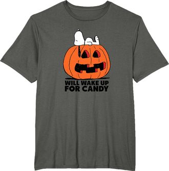 Peanuts Halloween Unheimlich S&uuml;&szlig;igkeiten T-Shirt