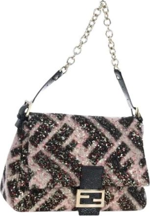 Fendi Pre-owned Laine sacs-fendi - Femme - Pre-owned - Multicolore - Taille: ONE Size
