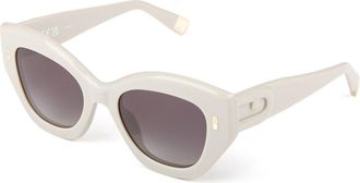 Furla Sonnenbrille Gl&auml;nzendes Vollbeige