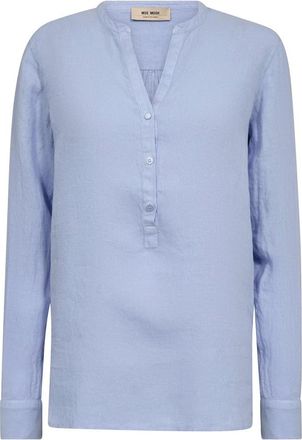Mos Mosh MOS Mosh, Femme, Blouses et Chemises, Bleu, Taille: 38 FR Blouse