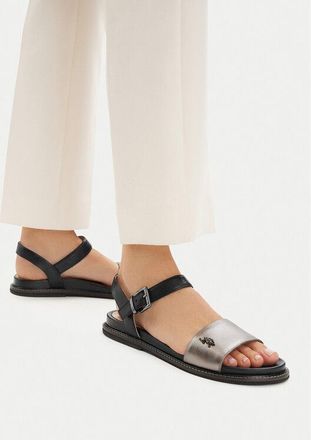 U.S.Polo Association Sandalen EO-ADELI001W/6L1 Silberfarben