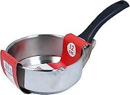 Pratesi KASSEROLE MIT AUSLAUF 1M CM12, 18/8 Edelstahl, Multicolor, one Size