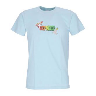 Ripndip Homme, Tops, Bleu, Taille: M Tee-shirt Homme Bleu Bébé Été