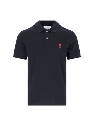 Ami Polohemd Mit Logo