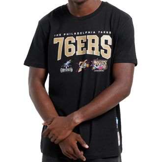 Mitchell & Ness NBA Hardwood Classics Champ Stack Tee - Philadelphia 76ers, L