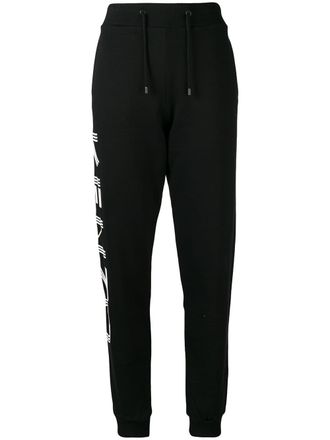Kenzo pantalon de jogging &agrave; logo - Noir