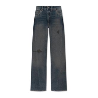 Maison Margiela Jeans mit Vintage-Effekt - - Jeans - Damen - Blau - W27