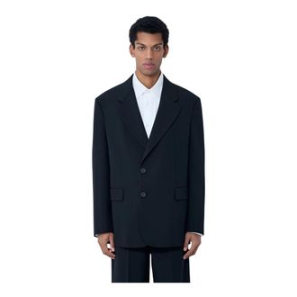 Maison Margiela Homme, Vestes, Noir, Taille: M Blazer Tailleur