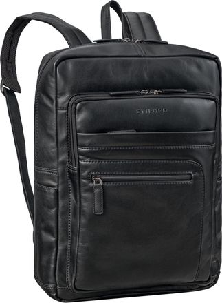 STILORD Gilbert Gro&szlig;er Leder Rucksack f&uuml;r Herren & Damen Laptoprucksack 15-16 Zoll Arbeitsrucksack Uni B&uuml;ro Daypack Business-Backpack Arbeitsrucksack Echtlede