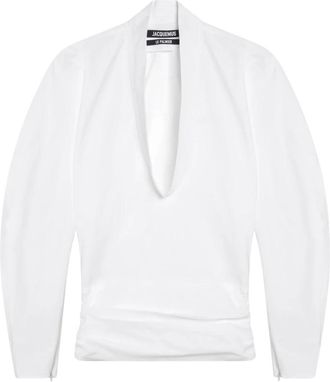 Jacquemus La Blouse Colombe - - Blouses & Shirts - Damen - Wei&szlig; - XS