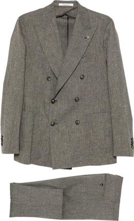 Tagliatore Homme, Costumes, Gris, Taille: L 2Smc20K01 Costume Crois&eacute;